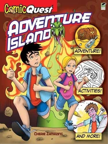 ComicQuest ADVENTURE ISLAND (Dover Kids Activity Books: Fantasy ...