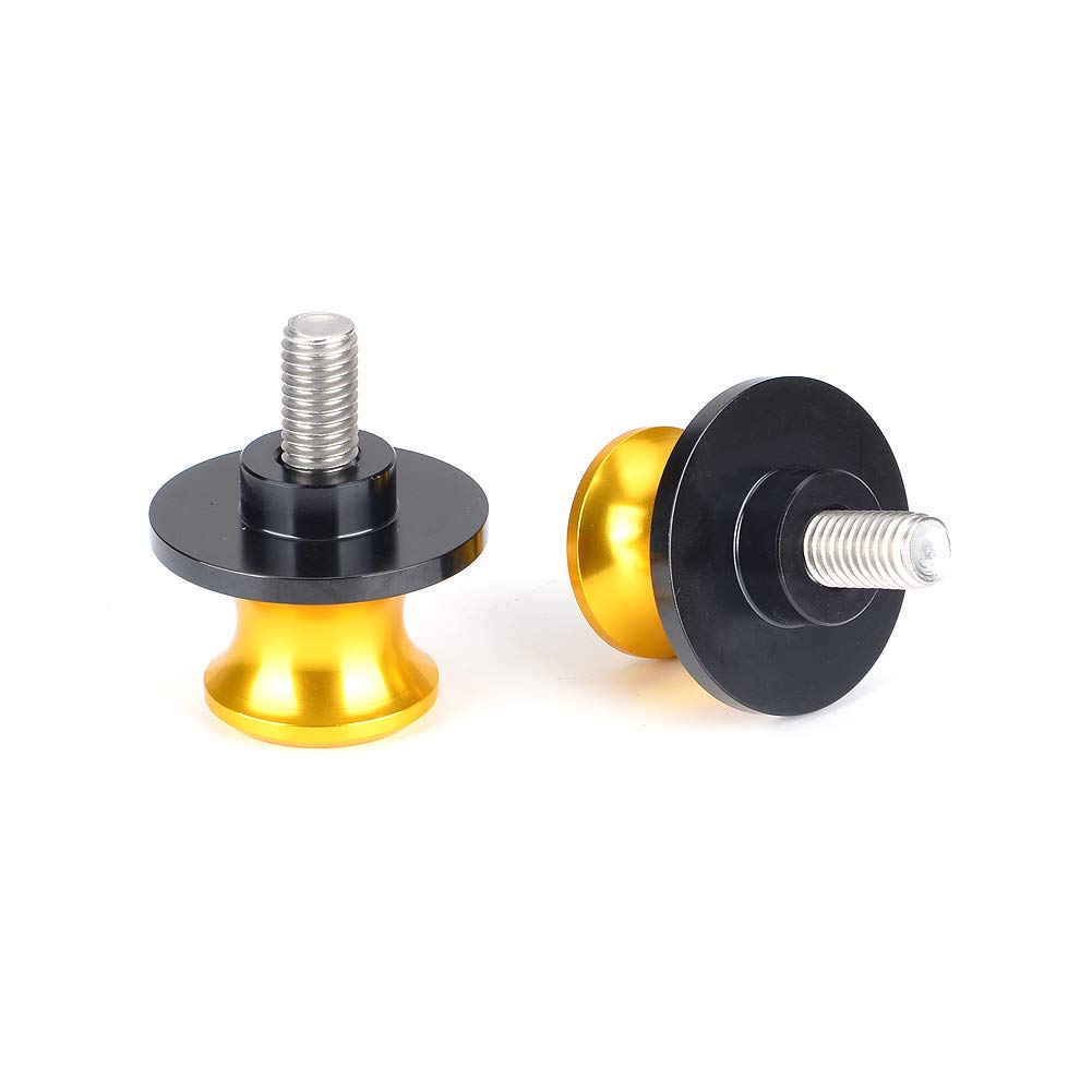 Snapklik.com : Goldfire 2Pcs 8MM M8 X15 Motorcycle Swing Arm Sliders ...