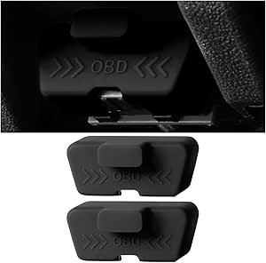 Amazon.com: Sandfren 2Pcs Car OBD2 Diagnostic Connector Cap, Silicone ...