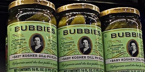 Amazon.com: Pack of 3 Bubbies Baby Kosher Dill Pickles : Grocery ...
