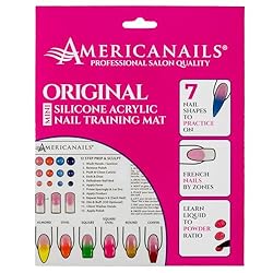 Amazon.com: Americanails Mini Acrylic Nail Training Mat - Beginners ...