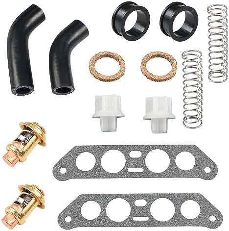 Amazon.com: WMPHE Coolant Thermostat Assembly Compatible with 1978-1995 ...