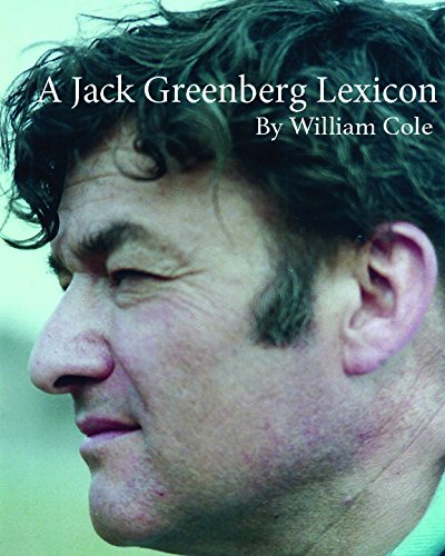 A Jack Greenberg Lexicon: William Cole: 9781946074065: Amazon.com: Books