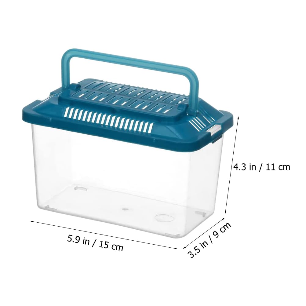 Goldfish Plastic Container Pawhut Fish Tank 3L Nano Aquarium Starter