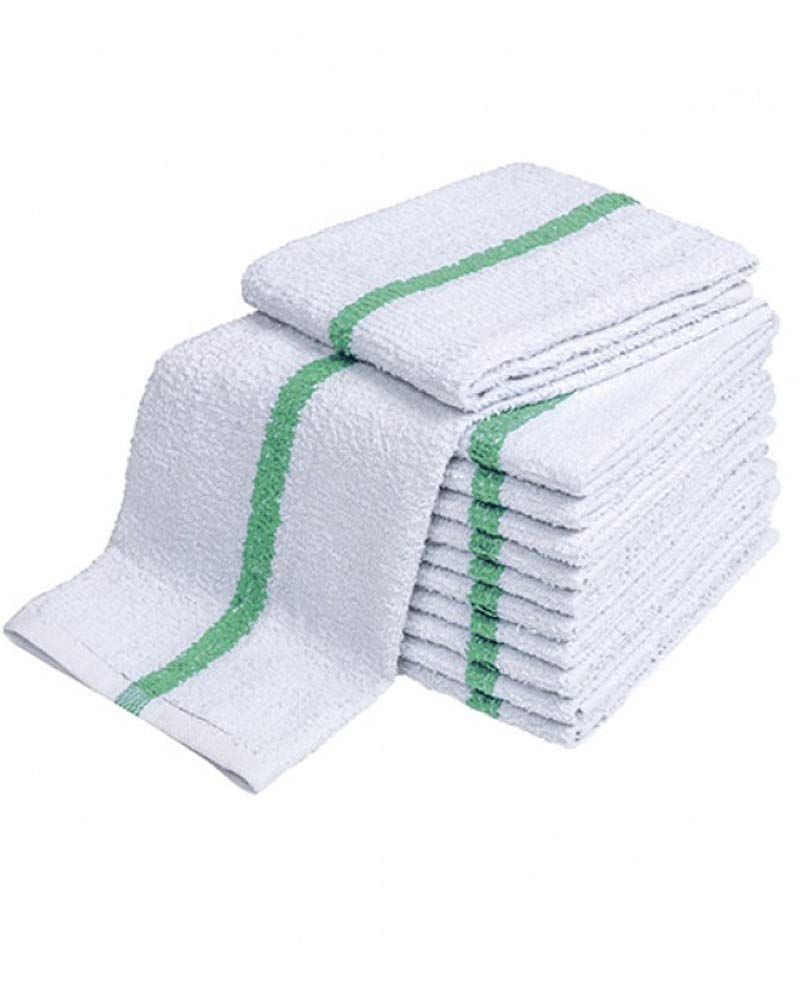 Amazon.com: 28oz Bar Mop Towels 16x19, 100% Cotton, Commercial Grade ...