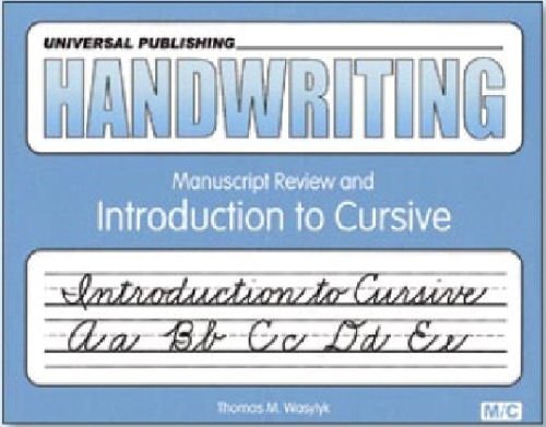 Handwriting: Manuscript Review and Introduction to Cursive: unknown ...