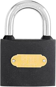 Deli Candado de Acero, Máxima seguridad 50mm DL508904 : Amazon.com.mx ...