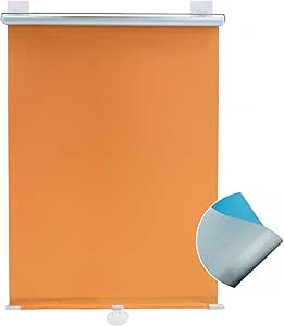 Amazon.com: Cordless shades with suction cups blackout window cover blinds retractable roller ...