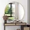 Amazon.com: 42 Inch Round Bathroom Mirror - Gold Wall Mounted Circle ...