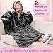 Amazon.com: Waitu Wearable Blanket Sweatshirt Gifts for Women and Men ...