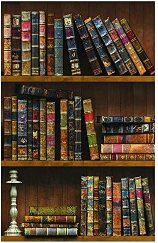 Colorful Bookshelf Wallpaper
