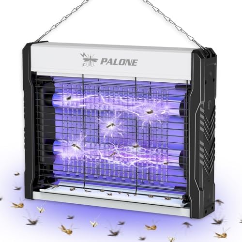 PALONE Electric Bug Zapper, 4000V Mosquito Zapper Indoor Outdoor with ...