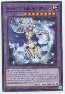 Amazon.com: Gem-Knight Lady Rose Diamond - MP23-EN134 - Common - 1st Edition : Toys & Games