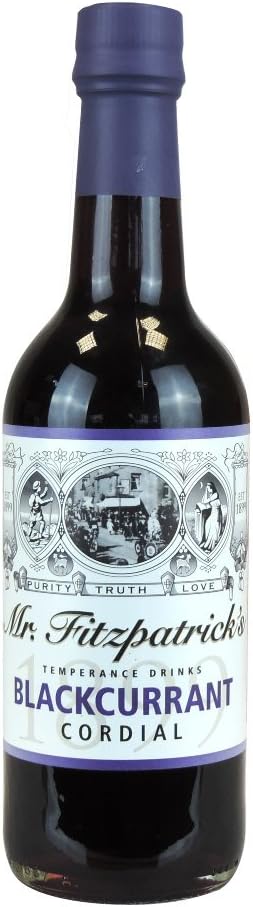 Mr Fitzpatrick's - Blackcurrant Cordial - 500ml : Amazon.co.uk: Grocery