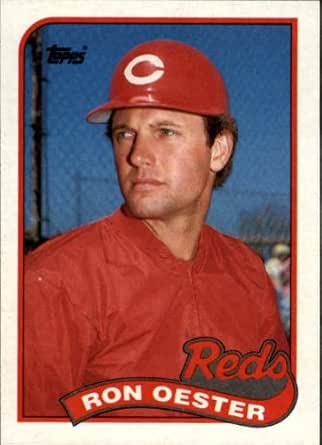 Amazon.com: 1989 Topps Baseball Card #772 Ron Oester : Collectibles ...