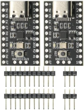 Amazon.com: 2Pcs Type-C USB CH32V003 Development Board Minimum System ...
