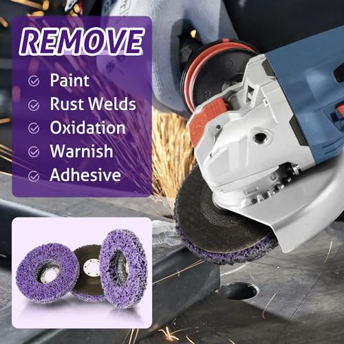 Snapklik.com : WICHEMI 10 Pack Strip Disc Stripping Wheel For Angle ...