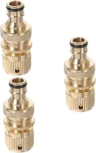 Amazon.com: Male Iron Thread Flexible Tap Adapters Hose Connector ...