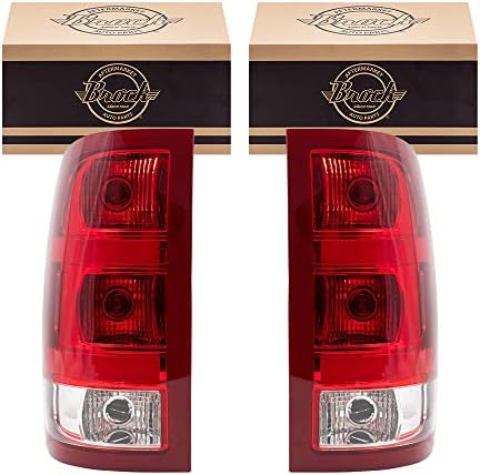 Amazon.com: Brock Replacement Set Driver and Passenger Tail Lights ...