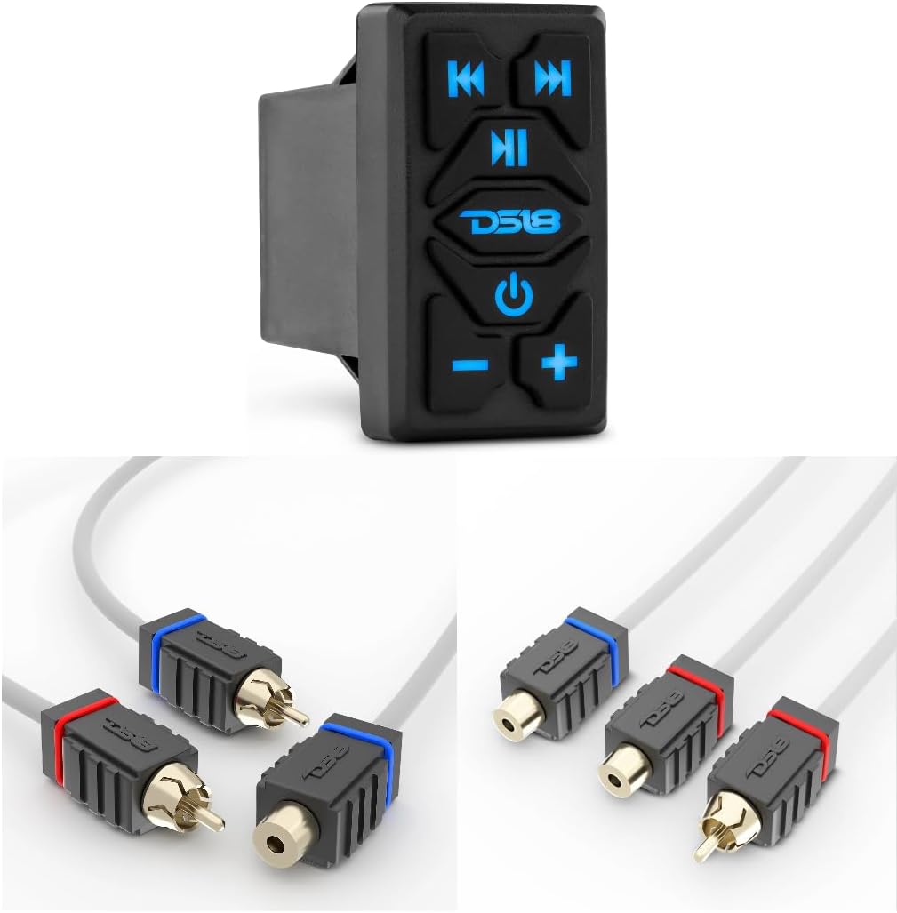 Amazon.com: DS18 Marine Audio Mastery Bundle - Bluetooth Rocker Switch ...