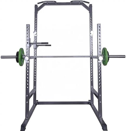 Strongway® Half Power Cage Multi-Gym Squat Rack Dip Station Weight ...