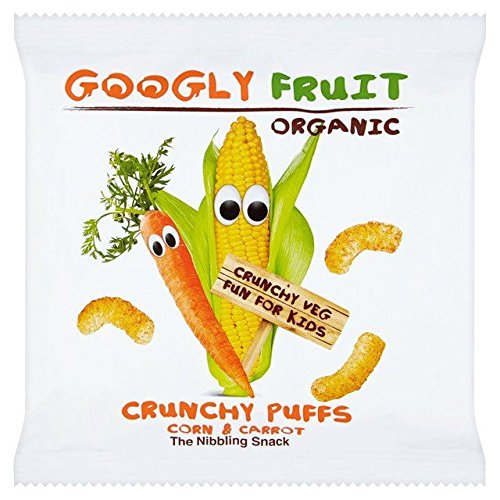 Amazon.com: Googly Fruit Organic Crunchy Carrot Puffs - 20g (0.04lbs ...