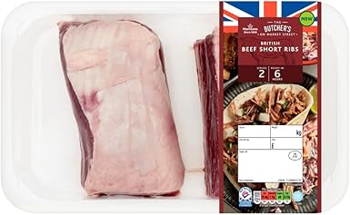 Morrisons The Butcher's On Market Street British Beef Short Ribs ...