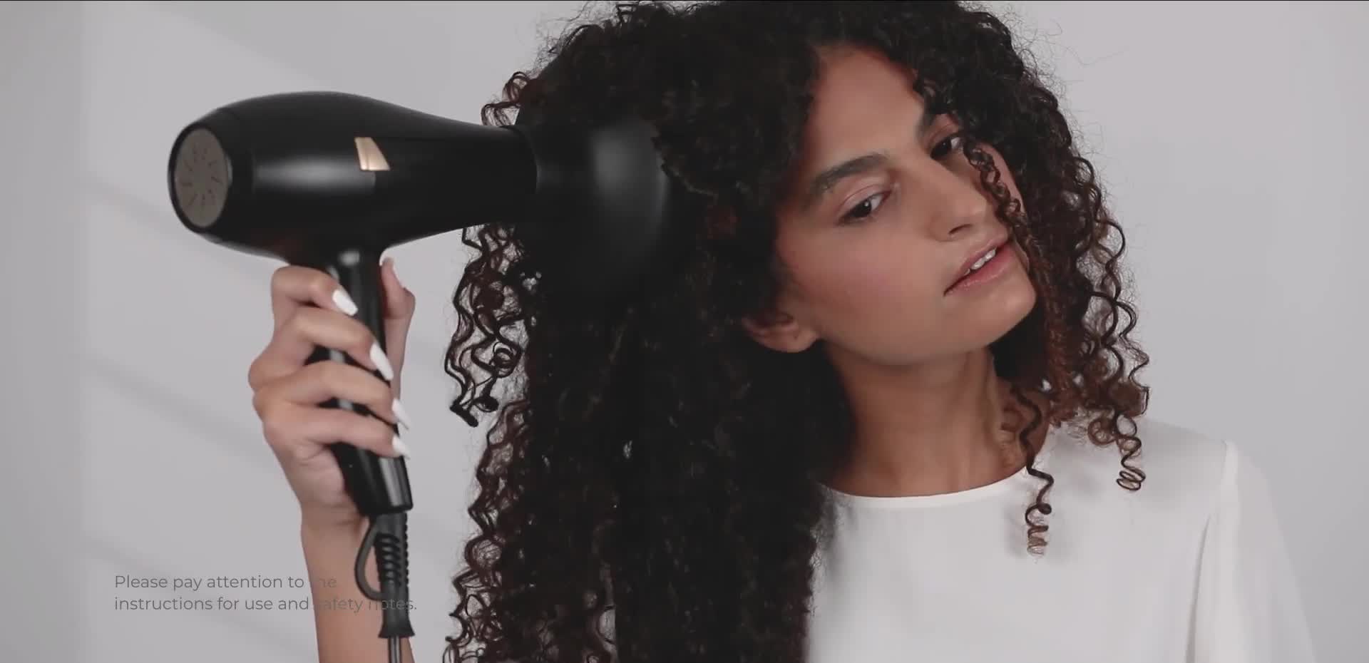 D3 PRO Dryer 2300 W/AC, Cool Shot - Black