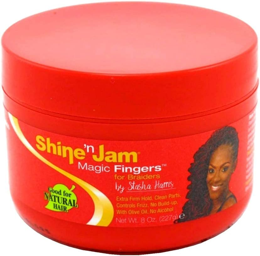Ampro Shine-n-Jam Magic Fingers Gel for Braids - Provides Firm Hold ...