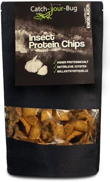 Insect Protein Chips with 24% Protein, Chips Based on Lentil and Pea ...