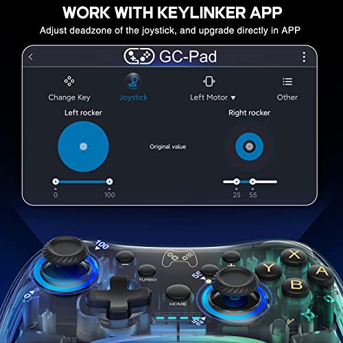 Snapklik.com : ELISWEEN Switch Controller For Nintendo Switch/OLED/Lite, Replacement For ...
