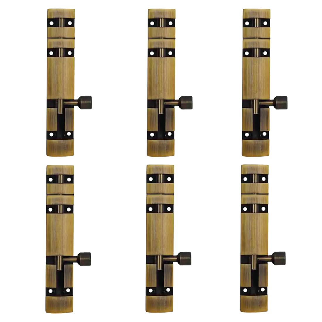 S&A Home Décor Xylo 4 Inch Aluminum Tower Bolt | Brass Antique Finish ...