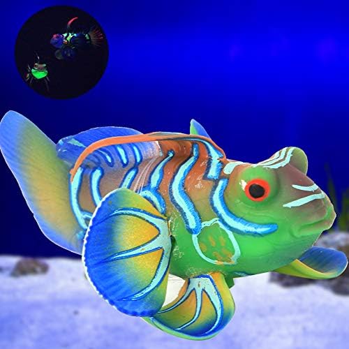 Oyunngs Aquarium Artificial Fish, Safe Silicone Luminous Simulation ...