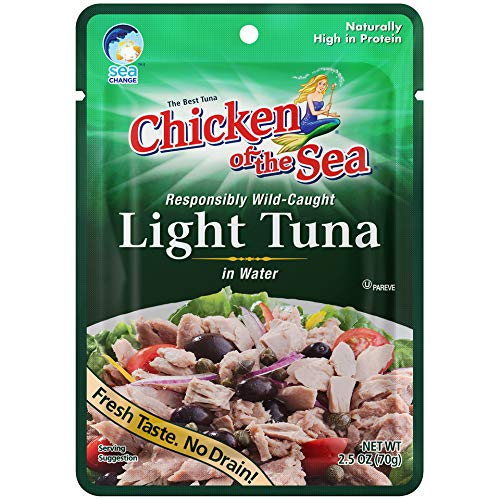 Amazon.com : Chicken of the Sea Tuna Premium Light Pouch, 2.5 oz ...
