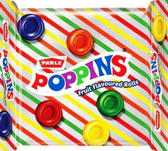 Parle Poppins Fruit Flavoured Rolls 100g Unique : Amazon.in: Grocery ...