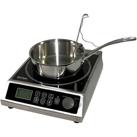 Amazon.com: Max Burton #6450 Digital LCD 1800 Watt Induction Cooktop ...