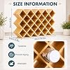 Amazon.com: Novabright 27-jar Bamboo Spice Rack Organizer, Criss Cross ...