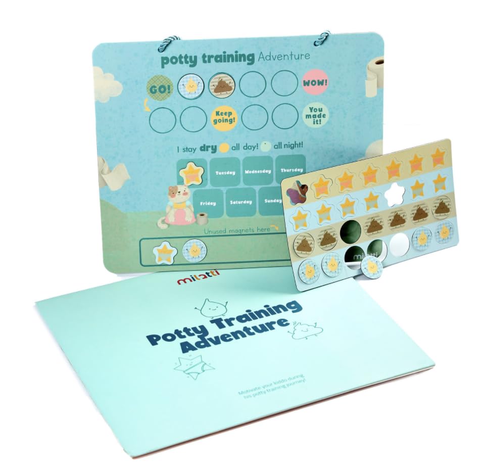 Buy Potty Training Adventure Chart by Milatti Kids – Practical and ...