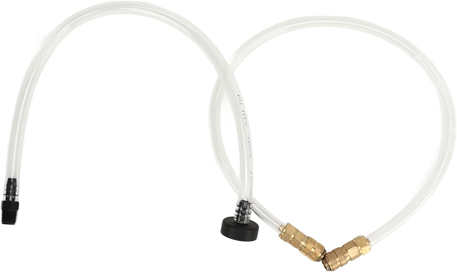 Amazon.com: 2PCS Oil Filler Hose Bridge Tube Kit,Filling Bleeding Tube ...