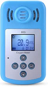 Portable KXL-803 Handheld Meter LCD Digital Display Sound Alarm O2 Concentration Detector ...