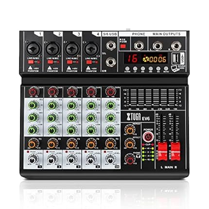 The 30 Best 6 Channel Audio Mixers of 2025 [Verified] - Cherry Picks