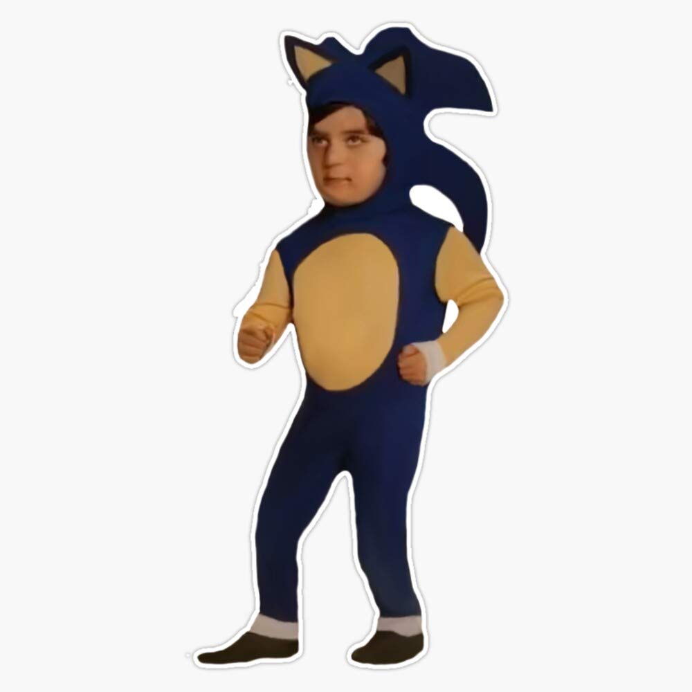 Amazon.com - Sonic Kid Sticker Vinyl Bumper Sticker Decal Waterproof 5"