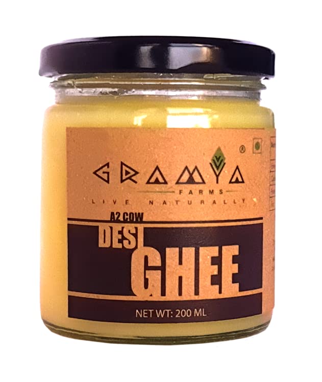 Gramya Farms | A2 Desi Cow Ghee | Desi Rathi Cow Cultured Ghee | Made ...