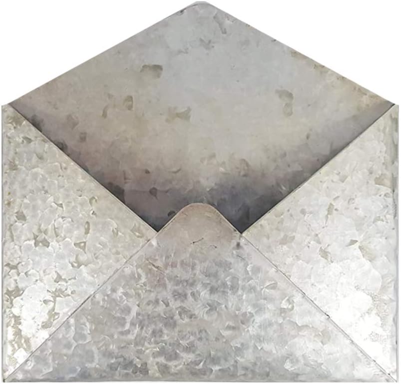 Amazon.com: Colonial Tin Works Galvanized Wall Pocket Organizer ...