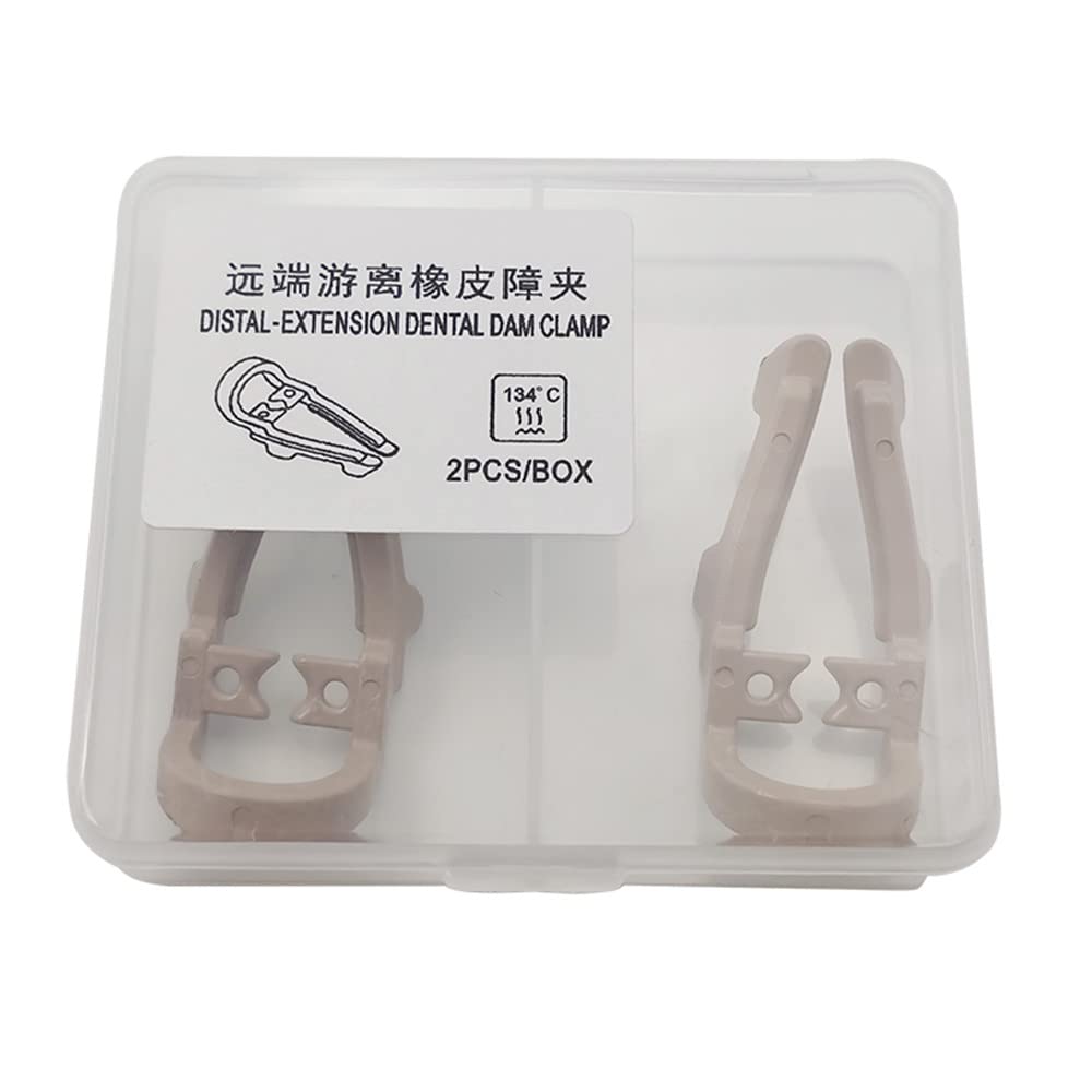 Distal-Extension Dental Dam Clamp Rubber Sheets Barrier Clip Resin ...