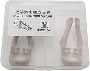 Amazon.com: Distal-Extension Dental Dam Clamp Rubber Sheets Barrier ...