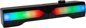 RED5 Bluetooth Light Up Sound Bar Detachable RGB LED USB Colour Changing Speaker : Amazon.co.uk ...