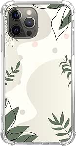 Amazon.com: Eurdosmk Boho Minimalist Abstract Green Leaf Case Compatible with iPhone 14 Pro Max ...