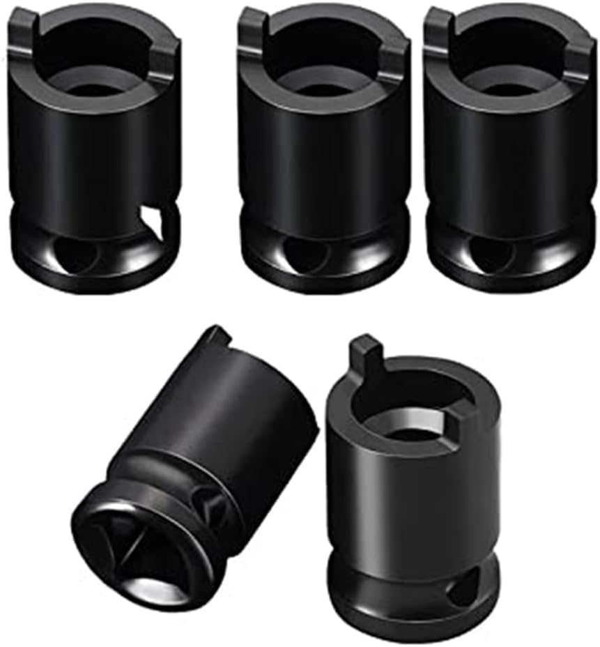 Myqqhbs 5PCS Angle Grinder Socket Wrench, Pressure Plate Removal Sleeve ...