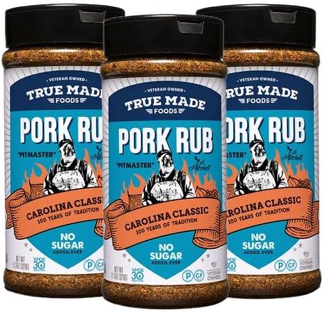 Amazon.com : True Made Foods Ed Mitchell's Award Winning Pitmaster BBQ ...